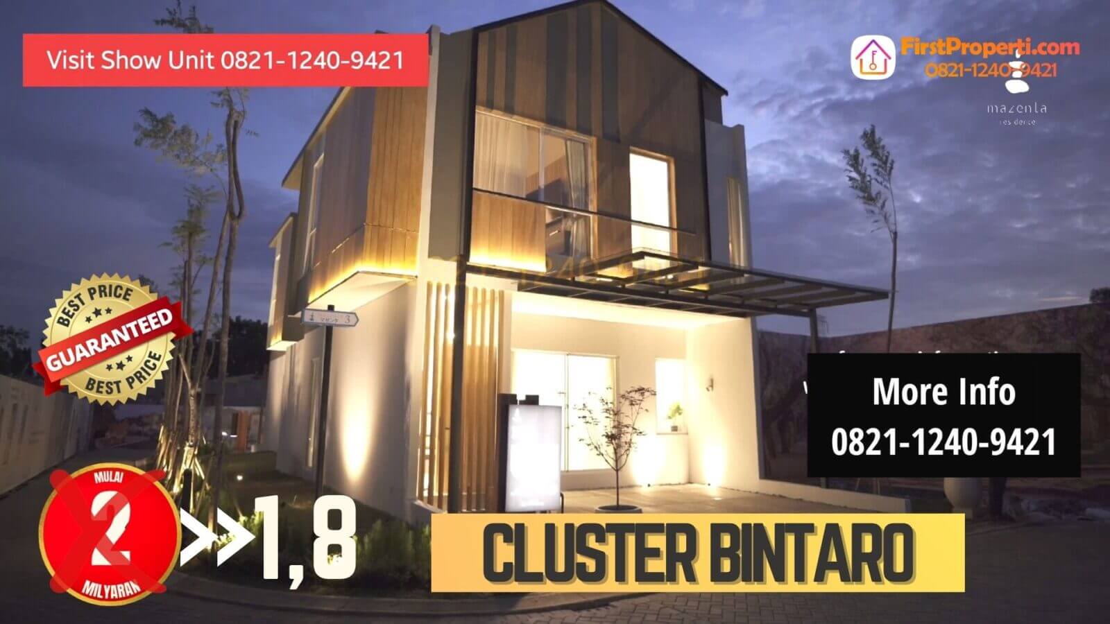 Mazenta Residence Bintaro Sudah Launching